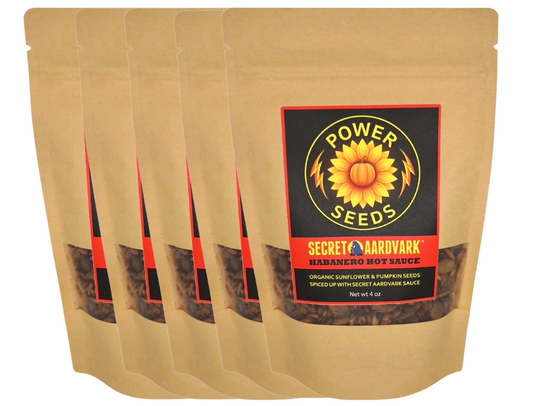 Power Seeds - Secret Aardvark Habanero - 5 Pack